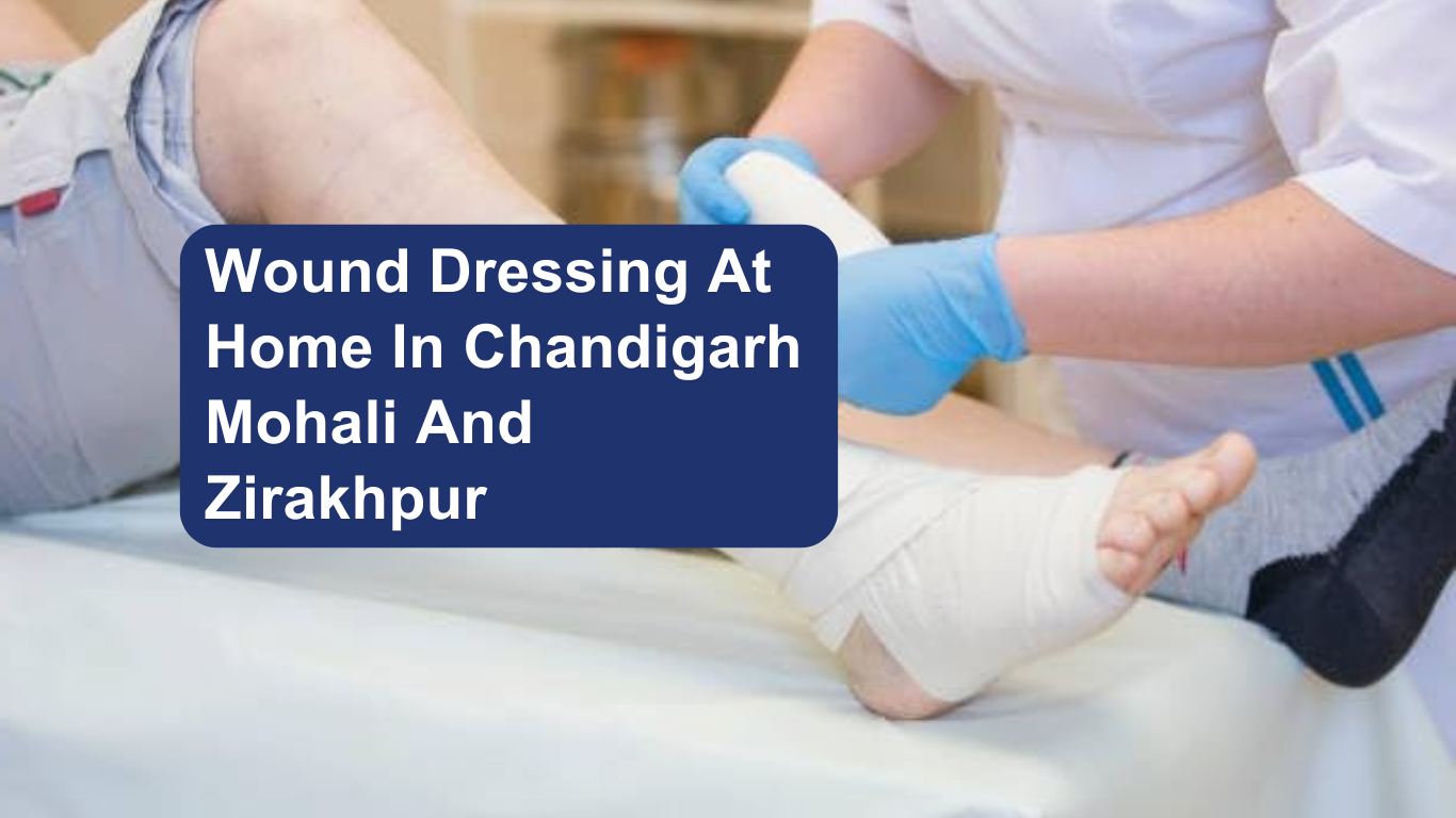 Get Expert Wound Dressing At Home Service With VCare@home